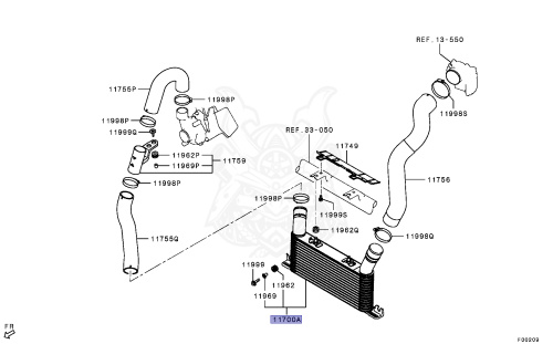 1530A052 - Mitsubishi - RADIATOR - Nengun Performance