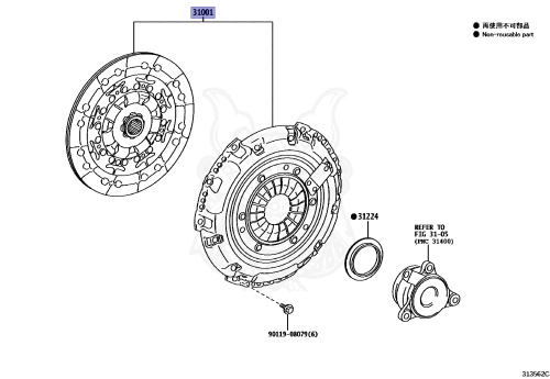 31001-52020 - Toyota - GR Metal Clutch & Cover Set - Nengun Performance