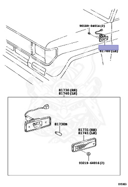 81730-60050 - Toyota - LAMP ASSY, SIDE TURN SIGNAL, RH - Nengun Performance