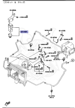 H450-67-740 - Mazda - RELAY - Nengun Performance