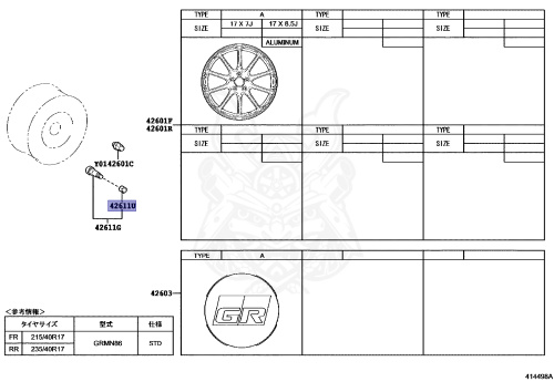 90942-05029 - Toyota - CAP, TIRE VALVE - Nengun Performance