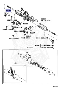 45460-19245 - Toyota - End Sub-assy, Tie Rod, Rh - Nengun Performance