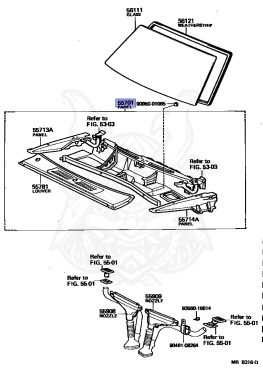 55700-10010 - Toyota - Panel Sub-assy, Cowl - Nengun Performance