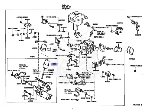 47950-24020 - Toyota - Accumulator Assy, Brake Booster - Nengun Performance