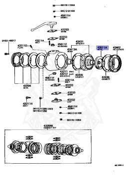 90303-90020 - Toyota - Seal, Dust (for Front Axle Hub) - Nengun Performance