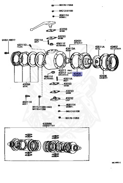 43435-60010 - Toyota - Gasket, Knuckle Spindle - Nengun Performance