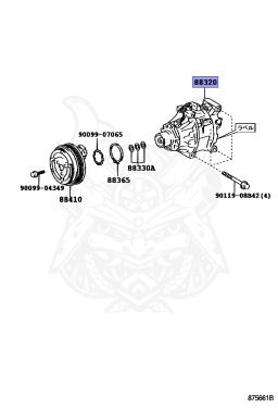 88320-52400 - Toyota - Compressor Assy, Cooler - Nengun Performance