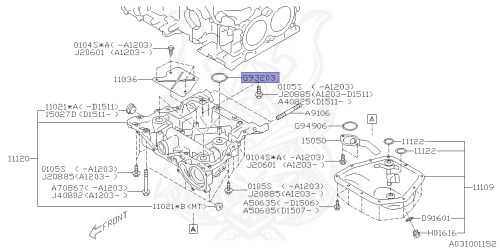 806932030 - Subaru - SEAL O-RING - Nengun Performance