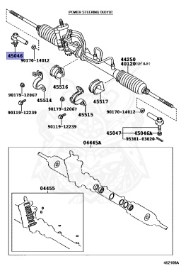 45460-29385 - Toyota - END SUB-ASSY, TIE ROD, RH - Nengun Performance