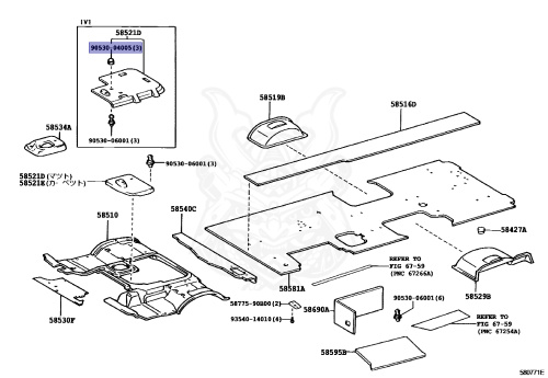 90530-04005 - Toyota - FASTENER - Nengun Performance