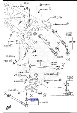 F151-28-4B3 - Mazda - DUST BOOT - Nengun Performance