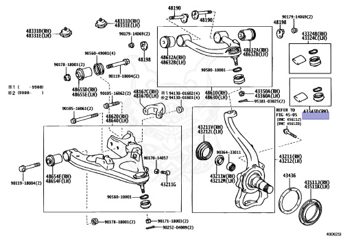43345-69015 - Toyota - COVER, LOWER BALL JOINT DUST - Nengun Performance