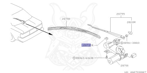01241-00011 - Nissan - Nut - Nengun Performance