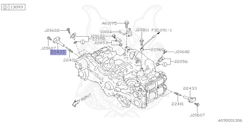 22433AA700 - Subaru - COIL, IGNITION - Nengun Performance