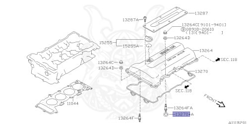 13270-53J13 - Nissan - Gasket, Rocker Cover - Nengun Performance