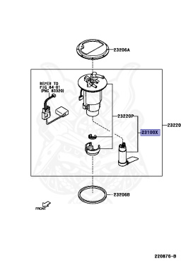 23100-87401 - Toyota - FUEL PUMP ASSY - Nengun Performance