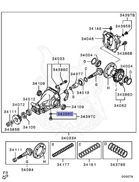 MB001294 - Mitsubishi - WASHER - Nengun Performance