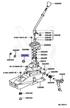 90386-12034 - Toyota - BUSH, PLASTIC - Nengun Performance