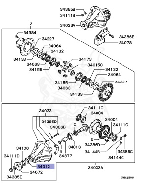 MB393471 - Mitsubishi - BEARING - Nengun Performance