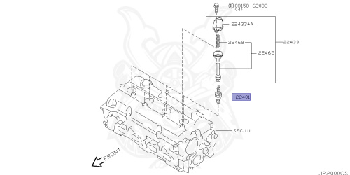 22401-8H516 - Nissan - Spark Plugs - Nengun Performance