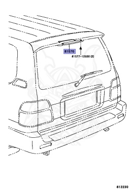 81570-60090 - Toyota - CENTER STOP LAMP ASSY - Nengun Performance
