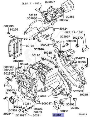 MD704210 - Mitsubishi - GUARD,T/F FR OUTPUT SHAFT DUST SEAL - Nengun ...