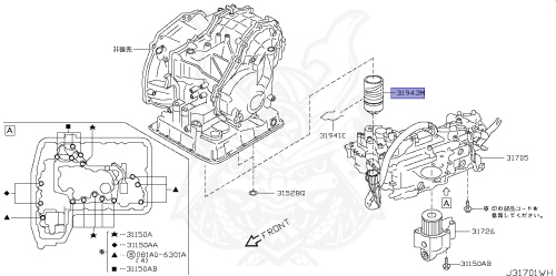 31943-1XF01 - Nissan - TERMINAL ASSY - Nengun Performance