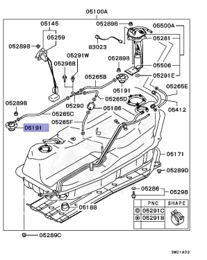 MB595490 - Mitsubishi - FUEL TANK SAFETY VALVE - Nengun Performance