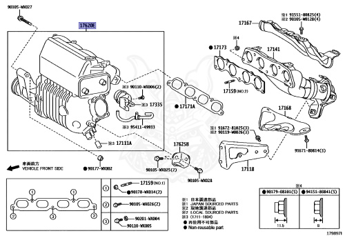 17620-YV010 - Toyota - SUPERCHARGER ASSY - Nengun Performance