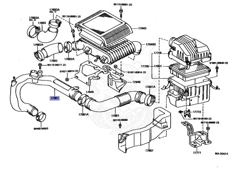 17861-11100 - Toyota - Connector, Intake Air - Nengun Performance