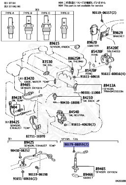 90179-08059 - Toyota - ** Std Part - Nengun Performance