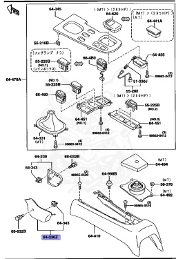 F100-64-240B 02 - Mazda - Side Wall (l), Ff2 Ff7 - Nengun Performance