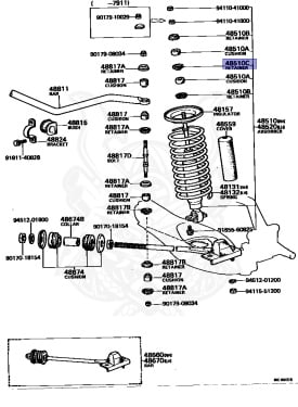 90948-02017 - Toyota - CUSHION RETAINER - Nengun Performance