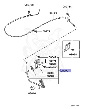 MR370647 - Mitsubishi - ACCEL PEDAL - Nengun Performance