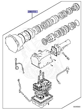 MR165272 - Mitsubishi - A/T OVERHAUL SEAL KIT - Nengun Performance