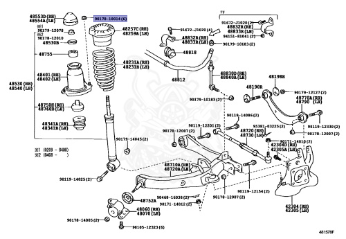 90178-10014 - Toyota - Nut - Nengun Performance