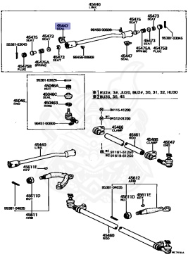 45447-36050 - Toyota - DRAG LINK DUST SEAL - Nengun Performance
