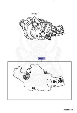 04362-32020 - Toyota - Gasket Kit, Transfer Overhaul - Nengun Performance