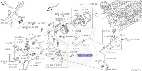 08146-6252G - Nissan - BOLT - Nengun Performance