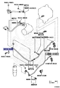 88718-1A280 - Toyota - Clip - Nengun Performance