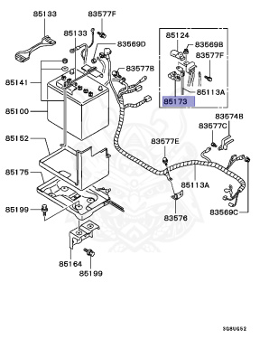 MU800993 - Mitsubishi - BATTERY TERMINAL - Nengun Performance
