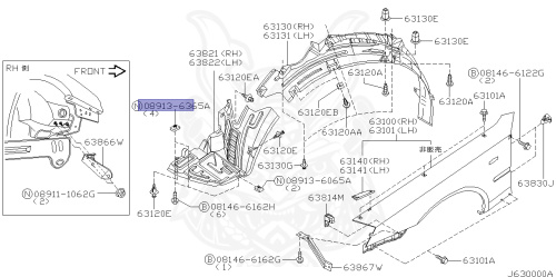 08913-6365A - Nissan - NUT - Nengun Performance