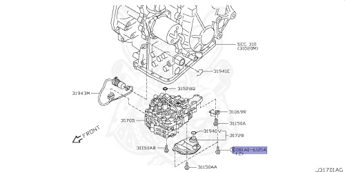 081A0-6121A - Nissan - BOLT - Nengun Performance