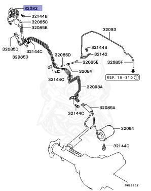 MB937731 - Mitsubishi - FREEWHEEL CLUTCH CONTROL SOLENOID VALVE ...