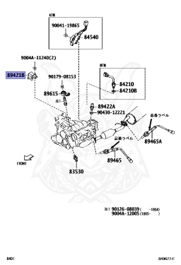 89421-BZ020 - Toyota - SENSOR, VACUUM - Nengun Performance