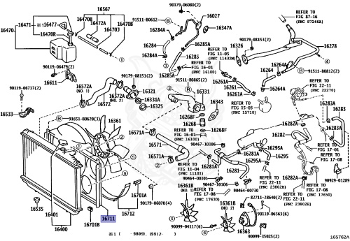16711-46210 - Toyota - FAN SHROUD - Nengun Performance