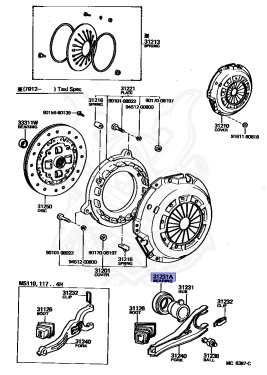90363-40001 - Toyota - Bearing, Ball(for Clutch Release Hub) - Nengun ...