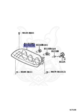 81151-1B231 - Toyota - HEADLAMP UNIT ASSY, LH - Nengun Performance