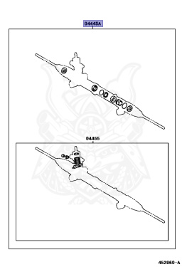 04445-44010 - Toyota - POWER STEERING GEAR GASKET KIT - Nengun Performance