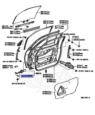 90148-80006 - Toyota - Screw - Nengun Performance